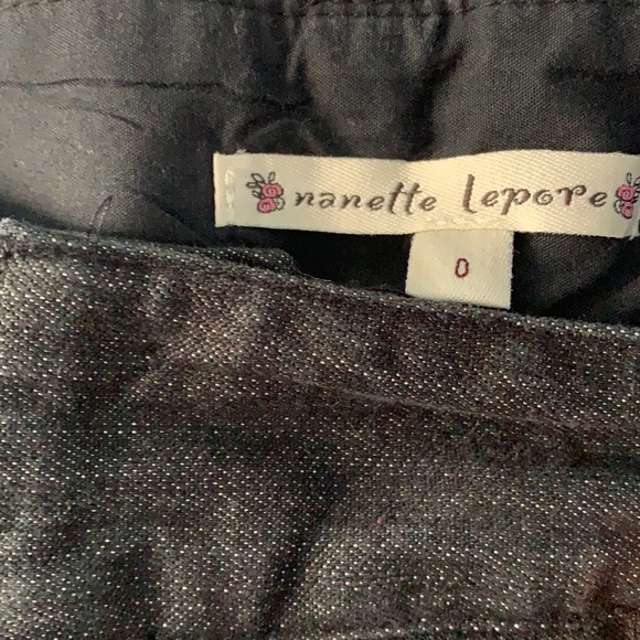 Nanette Lepore | Jeans | Nanette Lepore Dark Blue Jean Pants | Poshmark